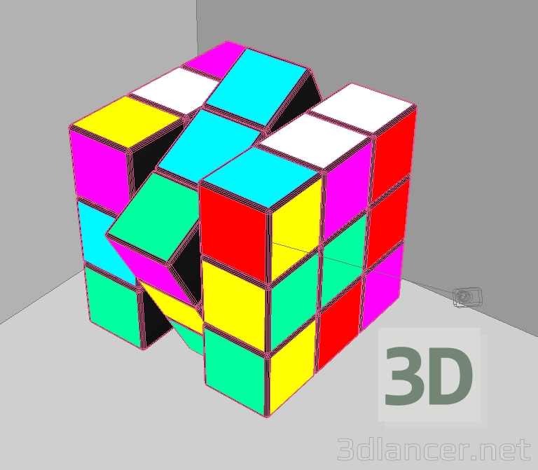 3d model Rubik's cube | 84558 | 3dlancer.net