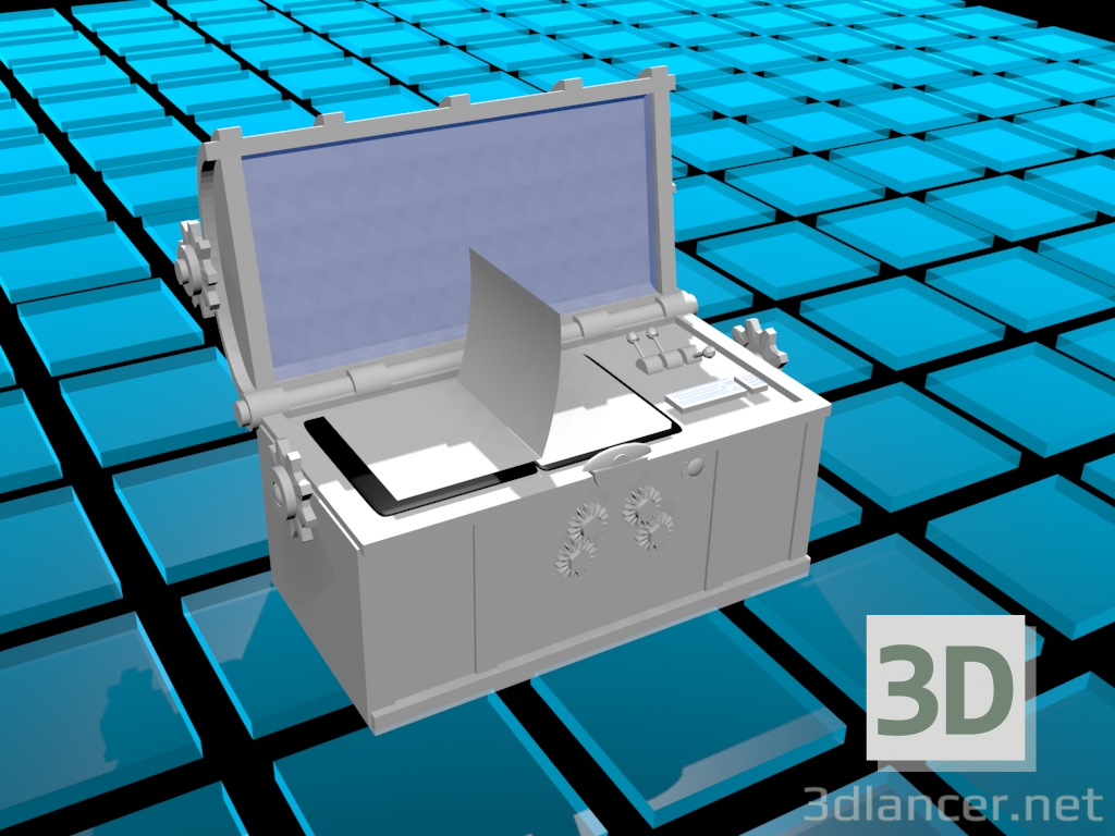 3d model сундук со сказками. | 27563 | 3dlancer.net