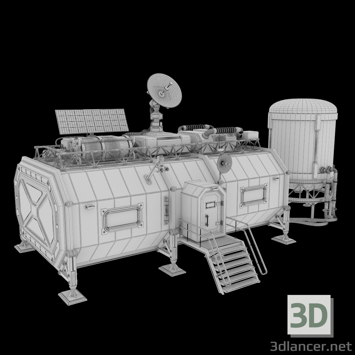 3d model Lunar module | 73565 | 3dlancer.net