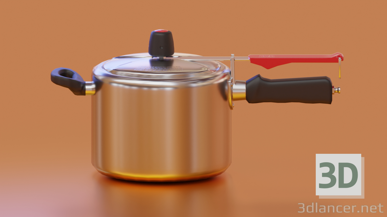 3d model Pressure cooker | 77057 | 3dlancer.net