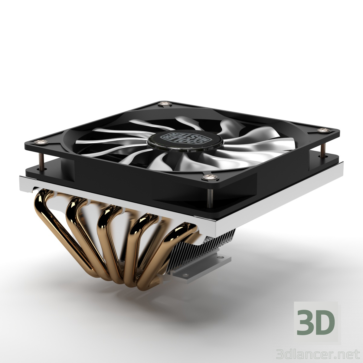 3d model CoolerMaster GeminII M5 LED | 50580 | 3dlancer.net