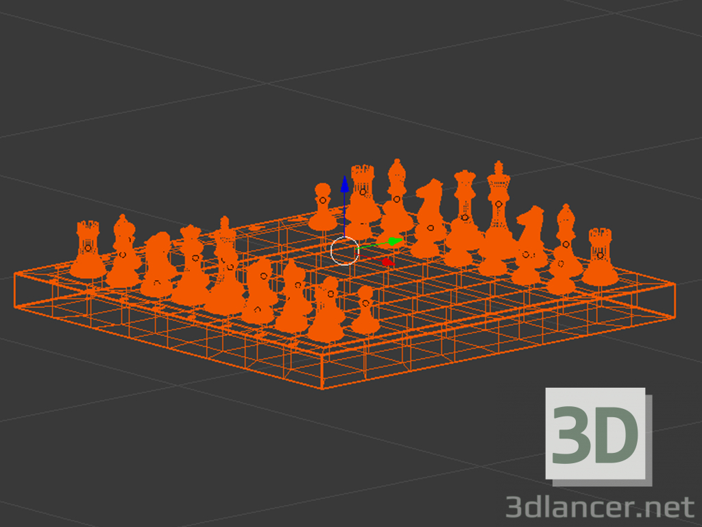 3d model Chess Classic | 28583 | 3dlancer.net