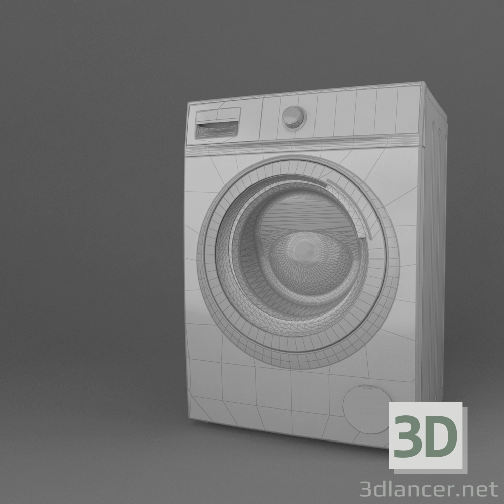 3d model Washing machine ATLANT 10 series SMART ACTION | 27590 ...