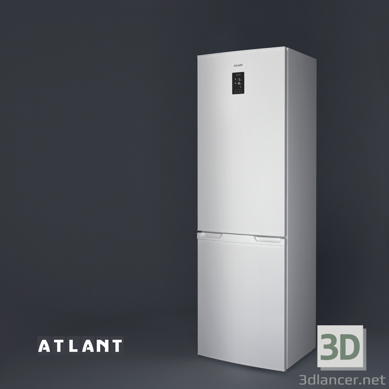 3D-Modell Kühlschrank ATLANT XM 4424-ND. Neuheit von 2018! | 27591 ...
