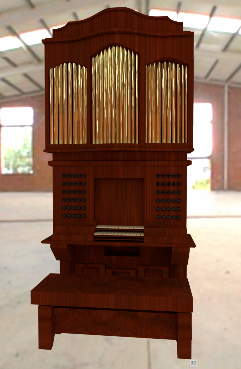 3d model A small organ organ | 25601 | 3dlancer.net