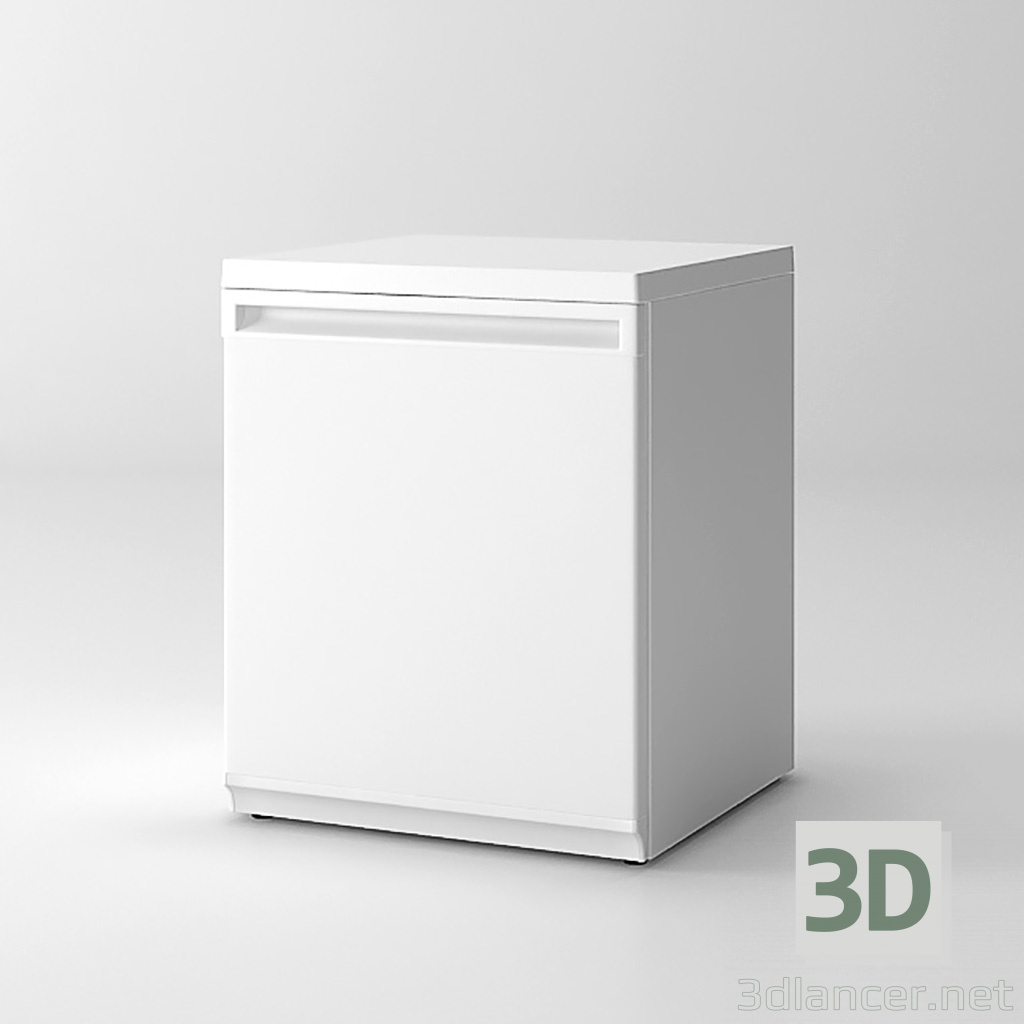 3d model Mini fridge | 18604 | 3dlancer.net