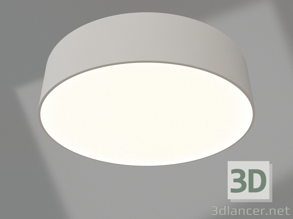 Modello 3d Lampada IM-RONDO-EMERGENCY-3H-R210-20W Warm3000 (WH, 120 gradi, 230V) | 87605 ...
