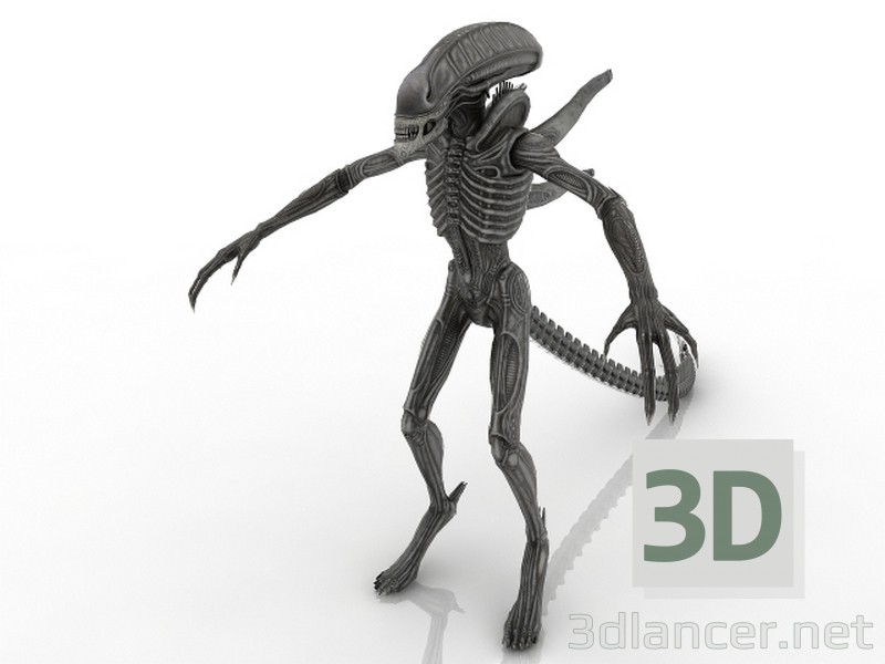 3d Model Queen Alien Download To