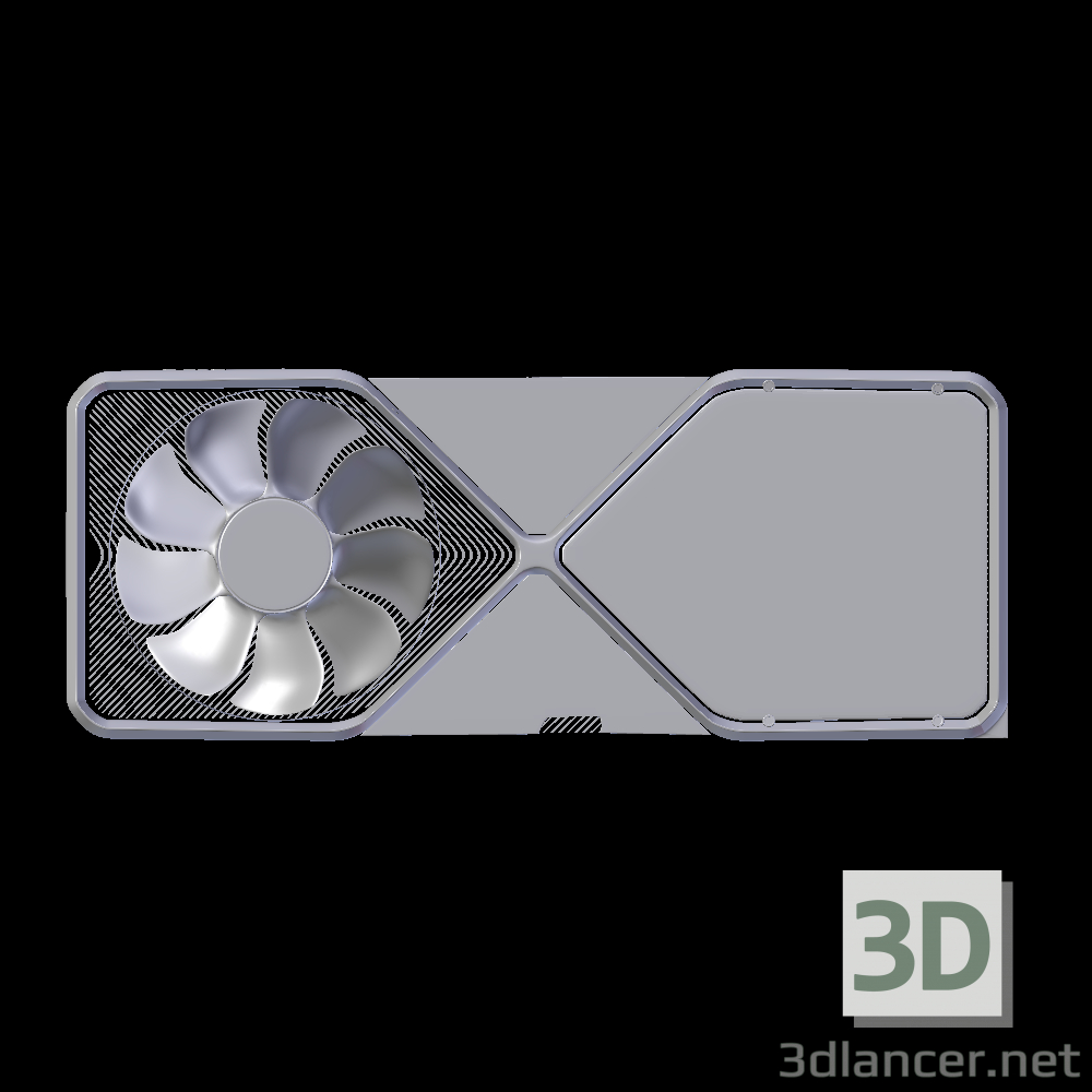 3d model Nvidia Geforce RTX 3090 Graphics Card | 52634 | 3dlancer.net