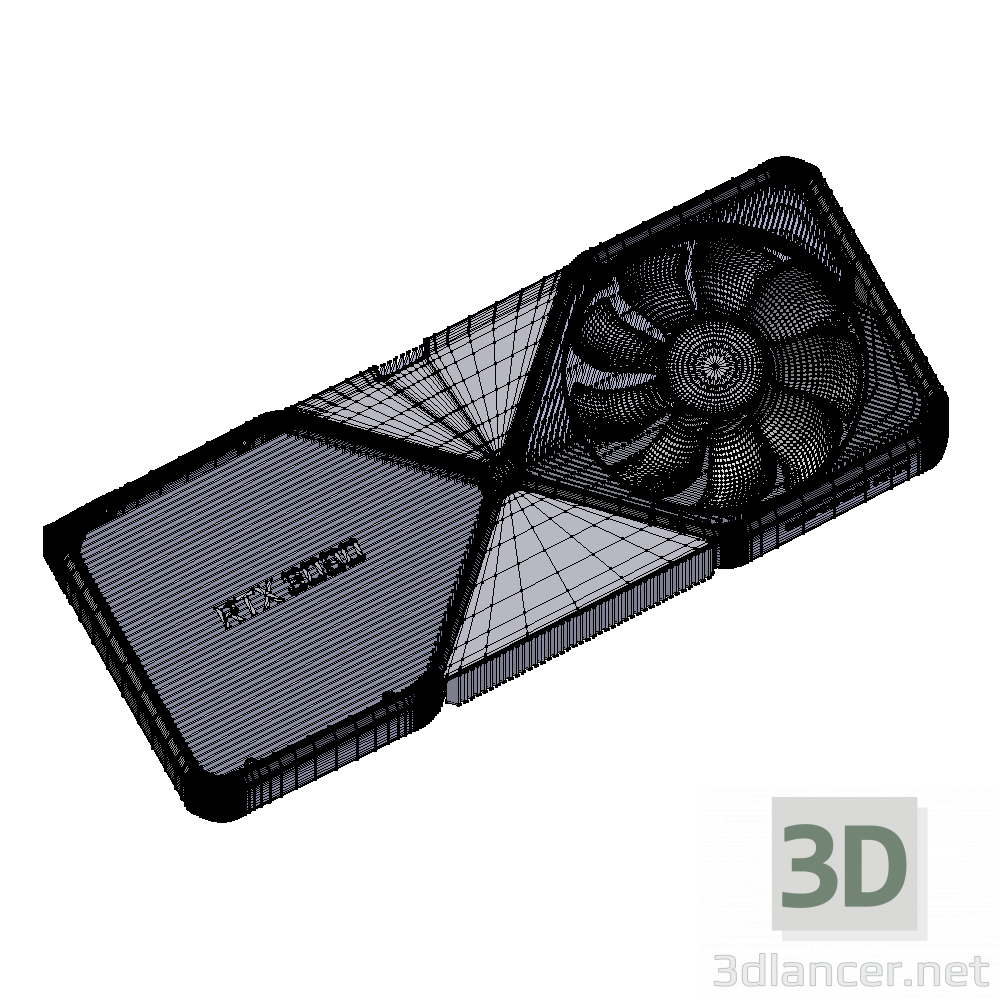 3d model Nvidia Geforce RTX 3090 Graphics Card | 52634 | 3dlancer.net
