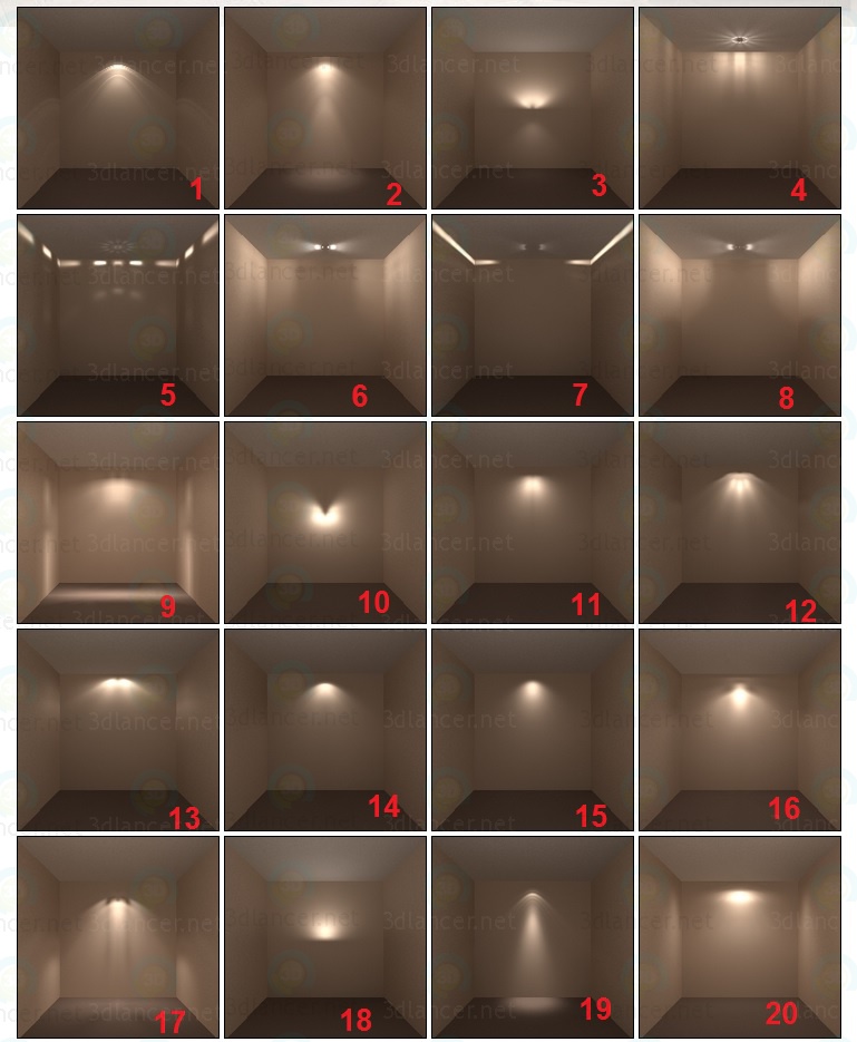 Download texture ies lighting textures for 3d max - number 12064 at ...