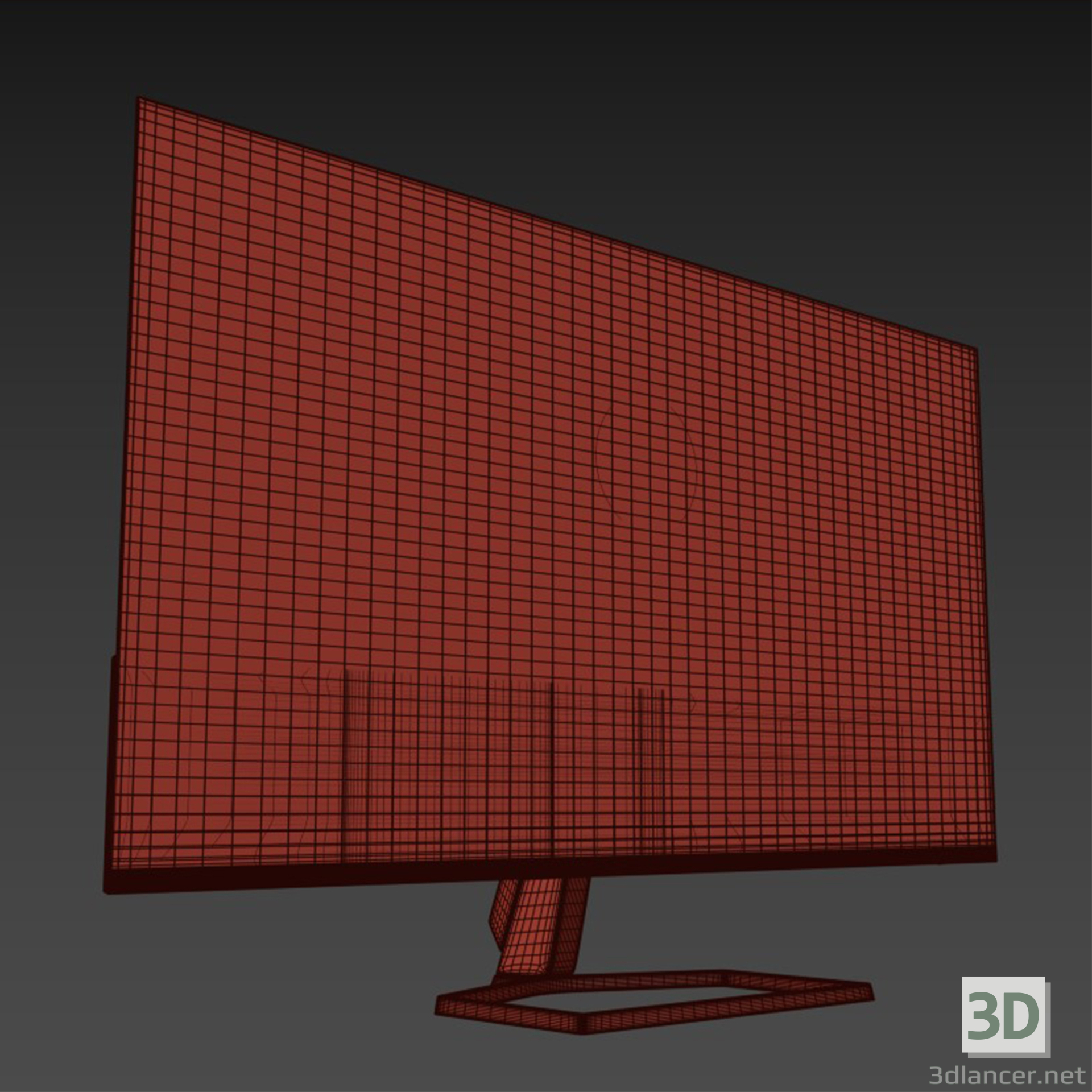 Modelo 3d Monitor Hp M27f | 88064 | 3dlancer.net