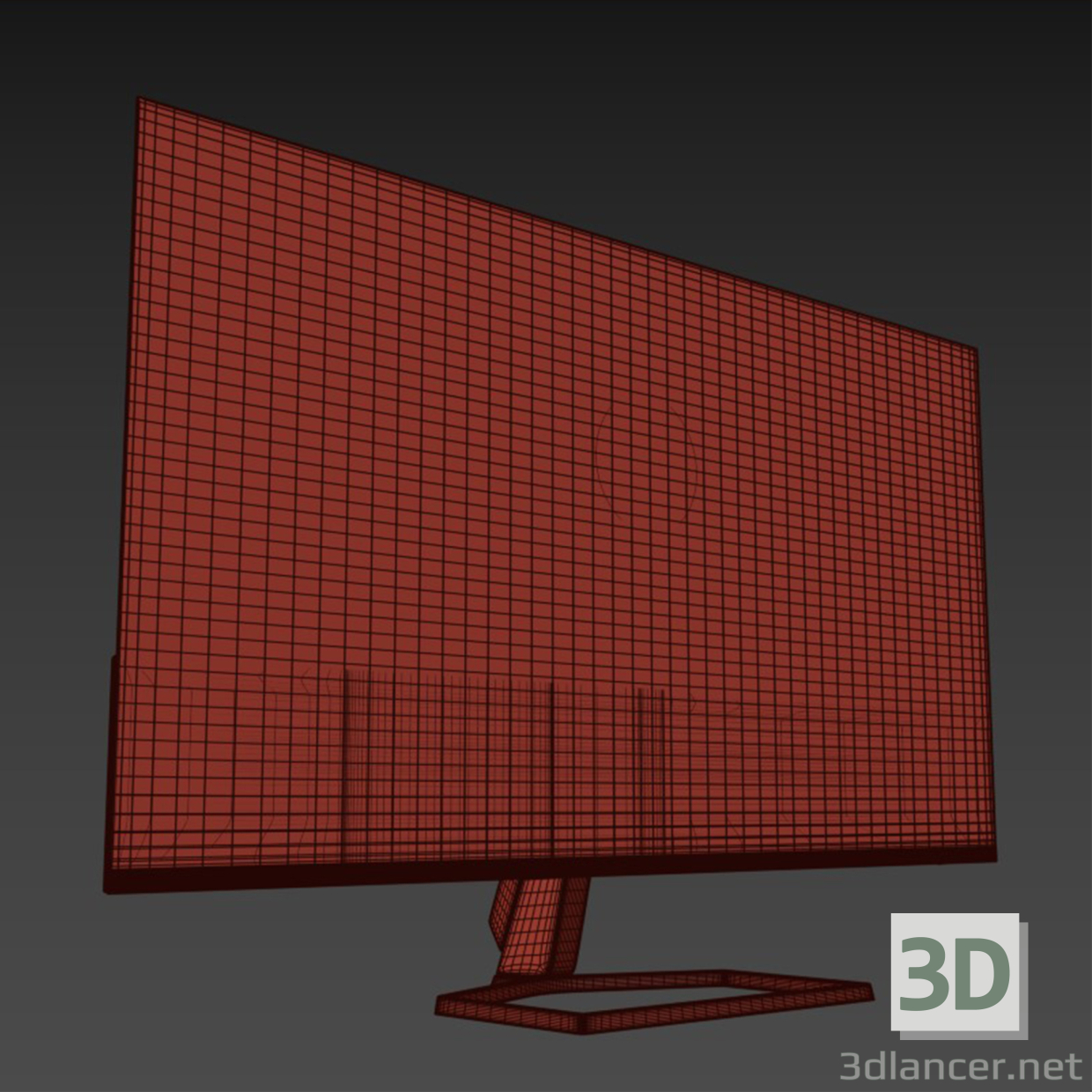 3d model Monitor Hp M27f | 88064 | 3dlancer.net