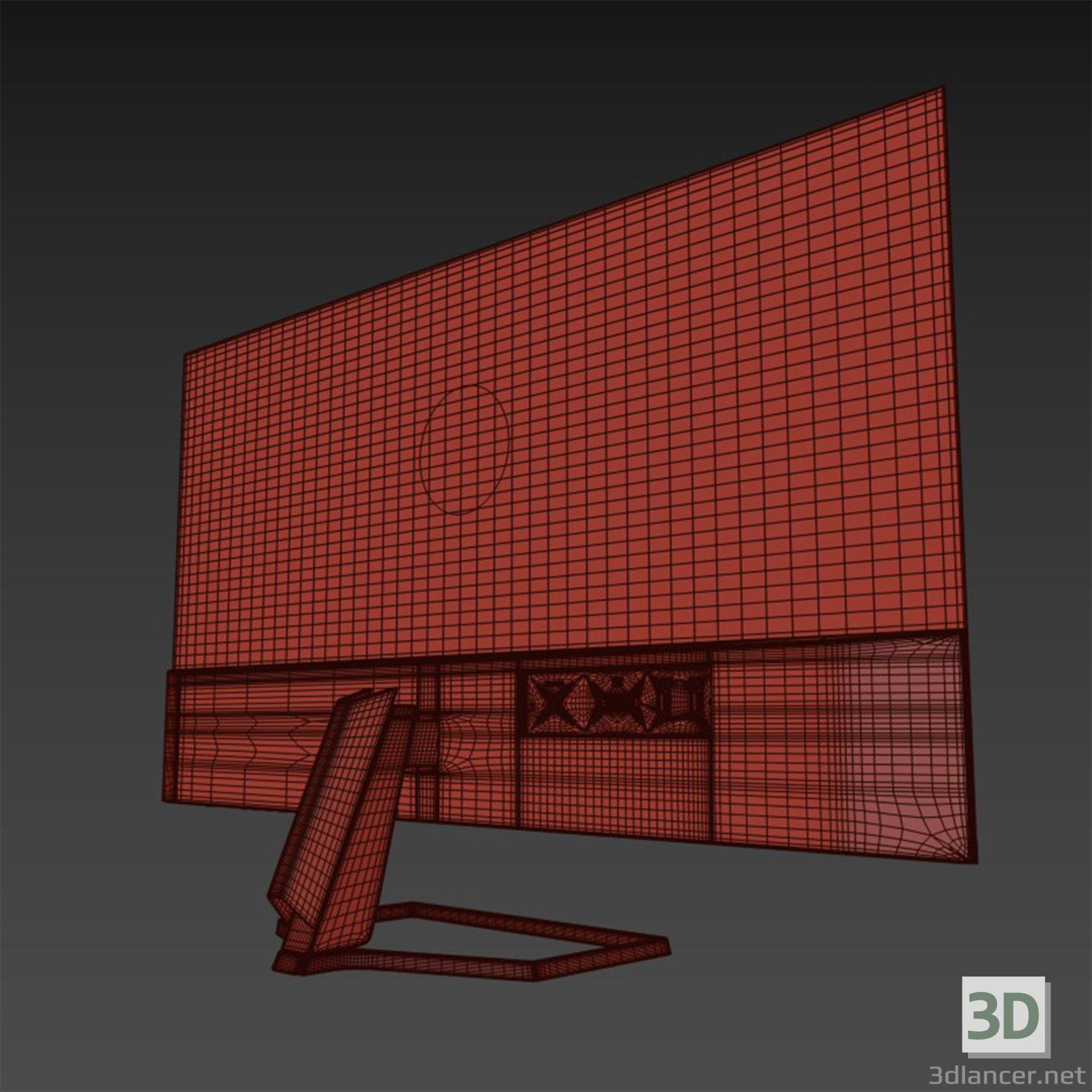 Modelo 3d Monitor Hp M27f | 88064 | 3dlancer.net
