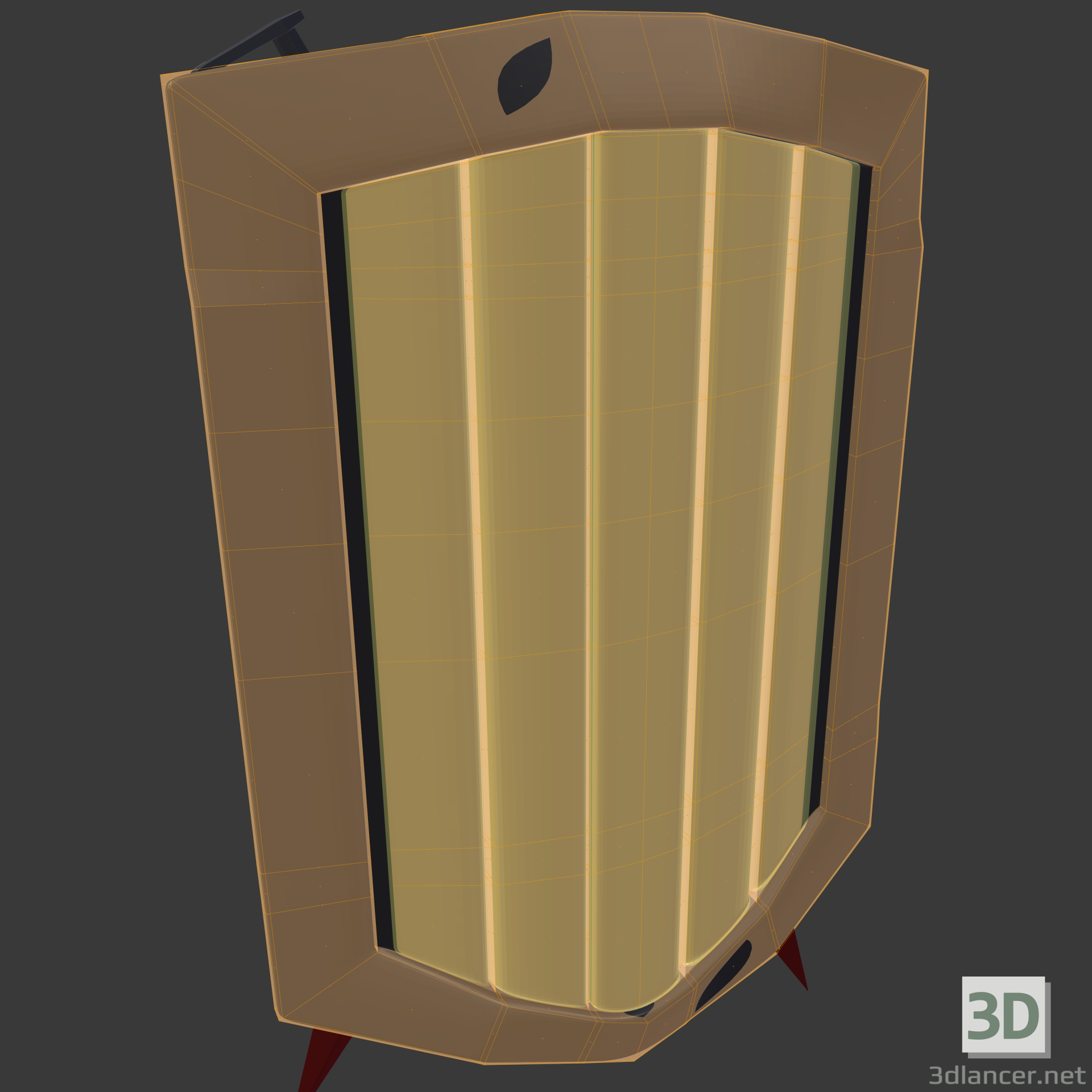 3d model sword-cold weapon shield | 82640 | 3dlancer.net