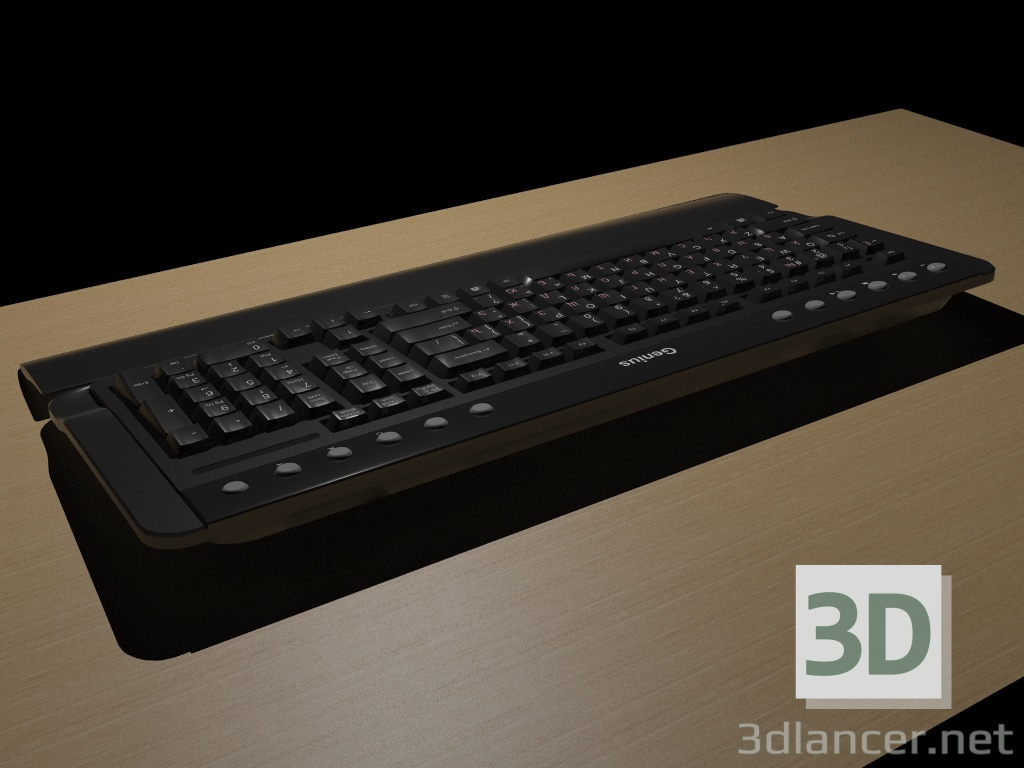 3d model Genius Keyboard | 40646 | 3dlancer.net