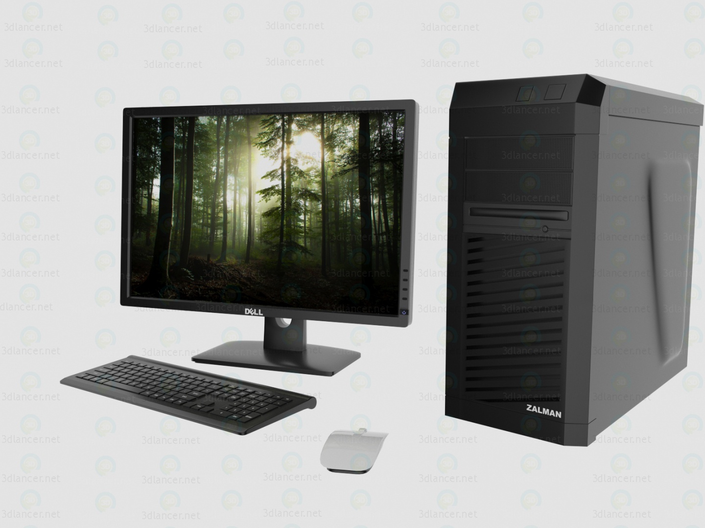 3d model Desktop PC | 12065 | 3dlancer.net