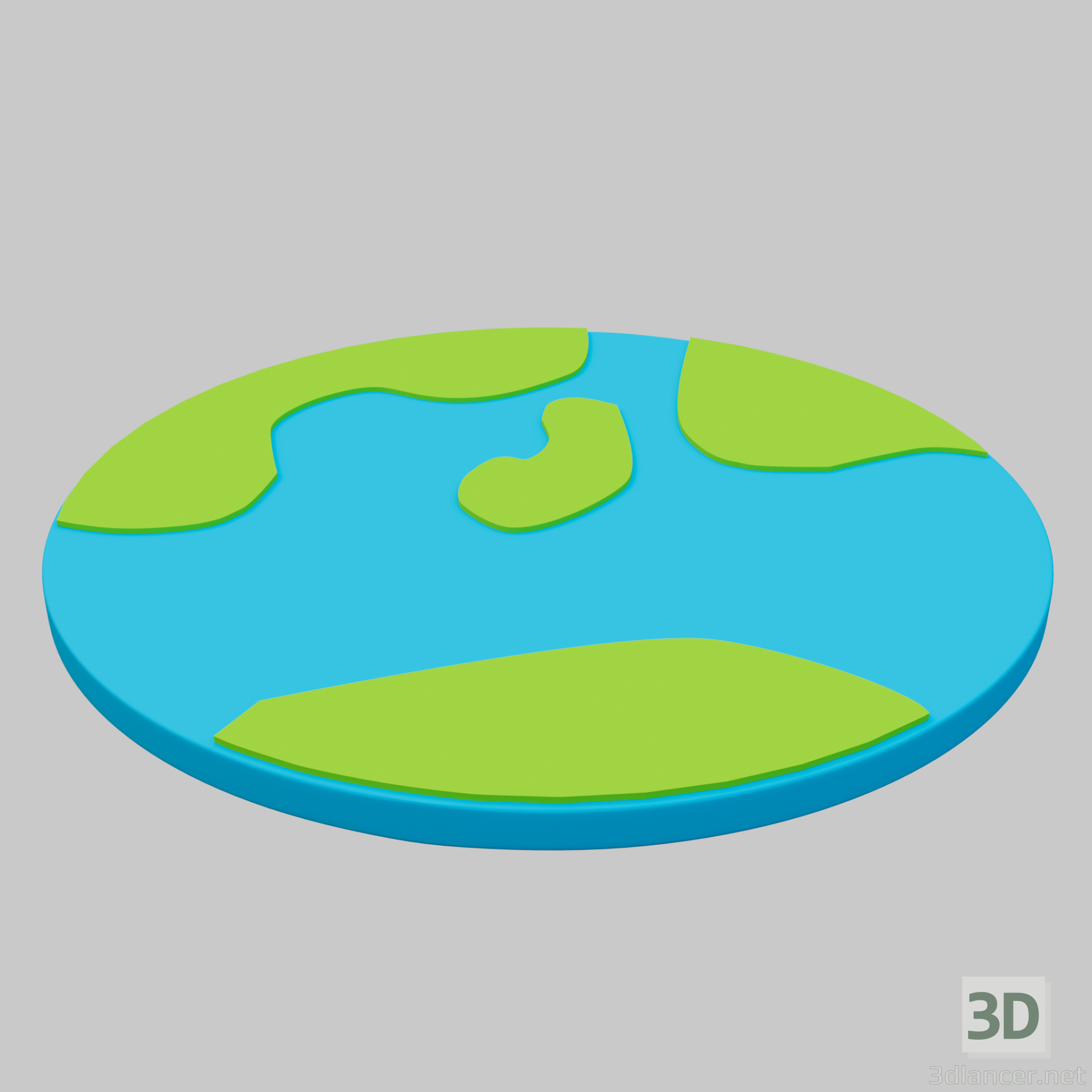 3d model Earth model | 83065 | 3dlancer.net