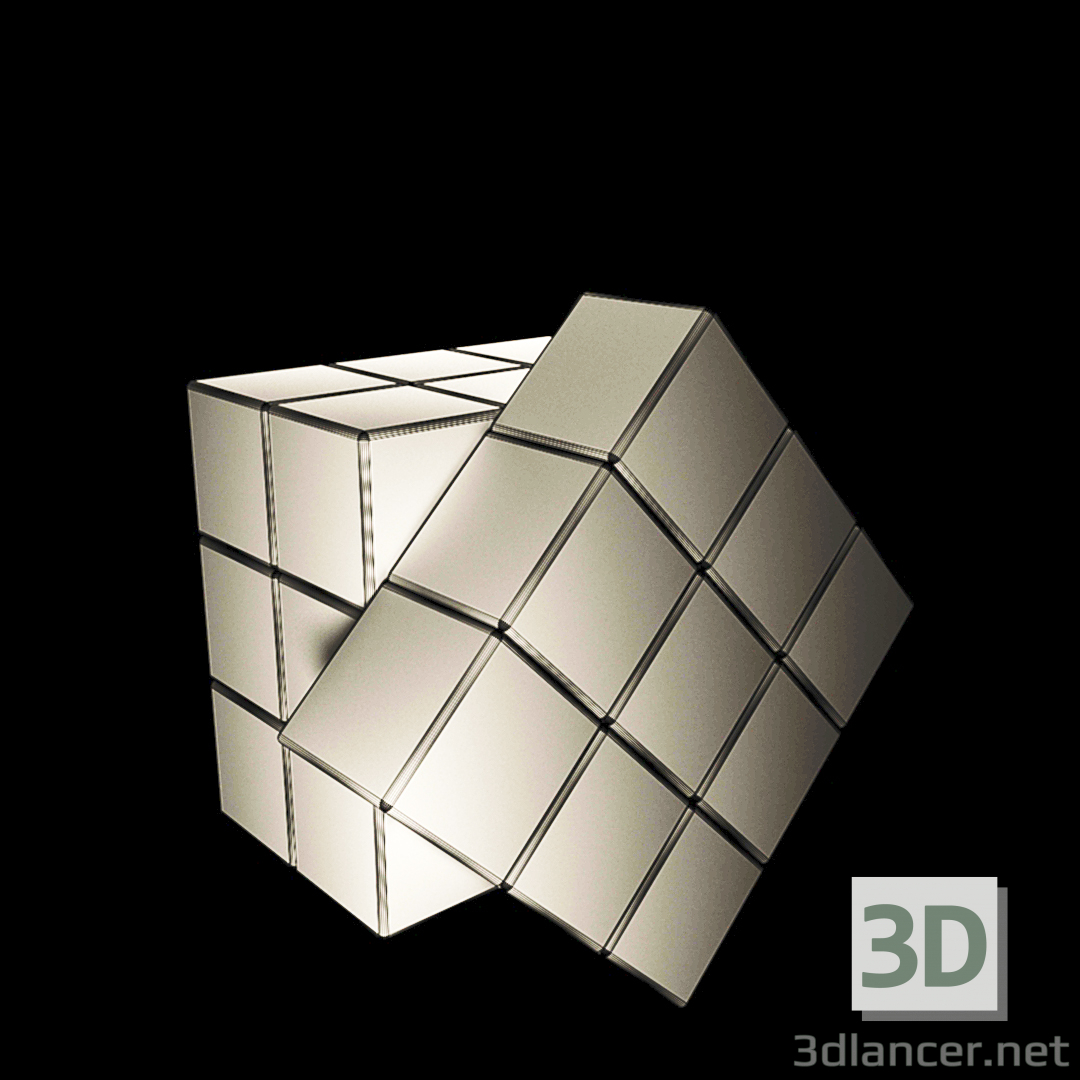 3d model Rubik's Cube Animated | 21664 | 3dlancer.net