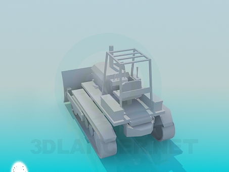 3d model Tractor snow plow | 8666 | 3dlancer.net