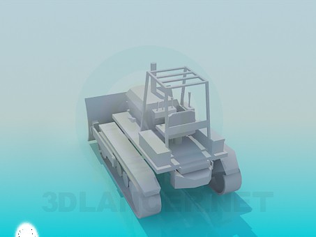 3d model Tractor snow plow | 8666 | 3dlancer.net