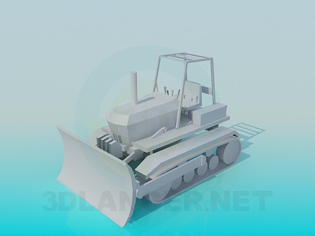 3d model Tractor snow plow | 8666 | 3dlancer.net