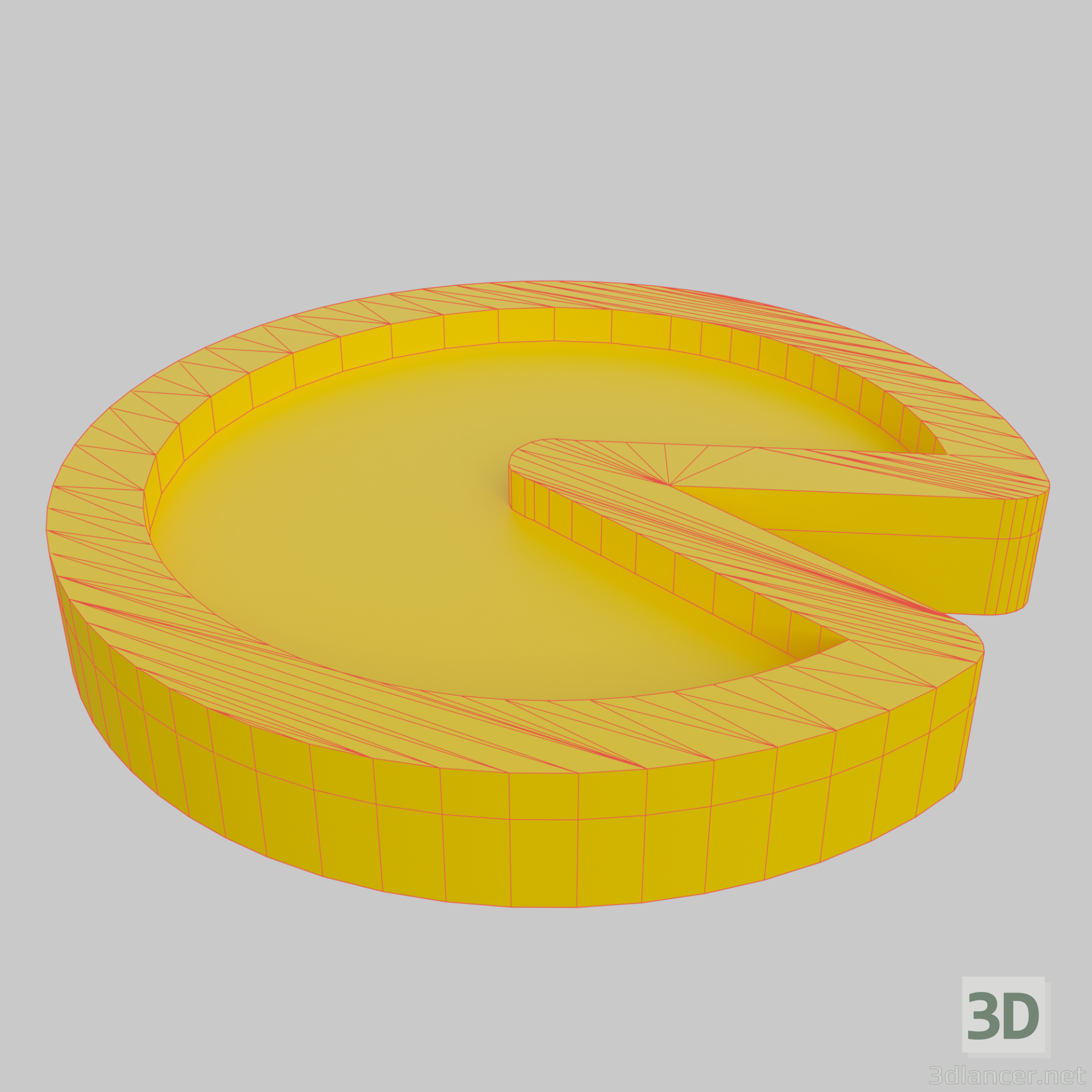 3d model Pac-man | 83067 | 3dlancer.net