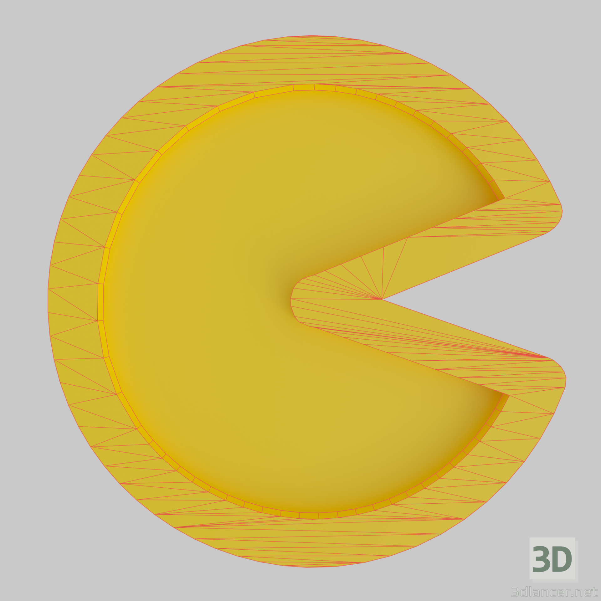 3d model Pac-man | 83067 | 3dlancer.net