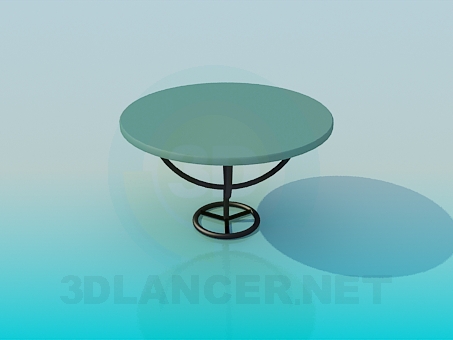 3d model Cafe table | 9673 | 3dlancer.net