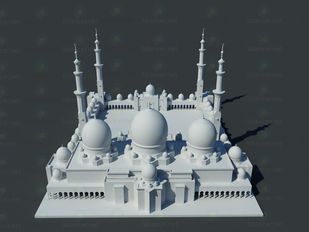 3d model Sheikh Zayed Mosque | 11676 | 3dlancer.net
