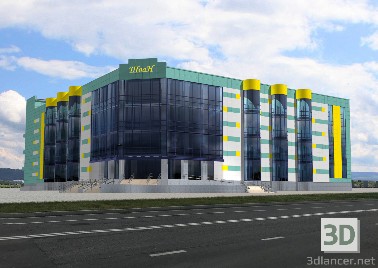 3d model Shopping Center | 38678 | 3dlancer.net