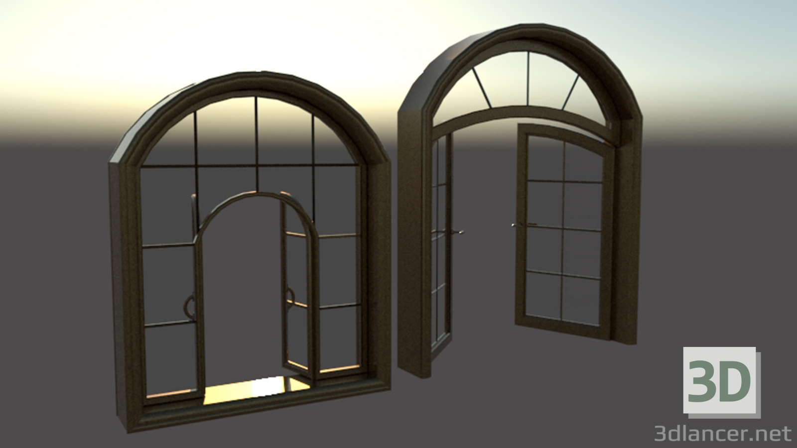 3d model Door and window | 52696 | 3dlancer.net