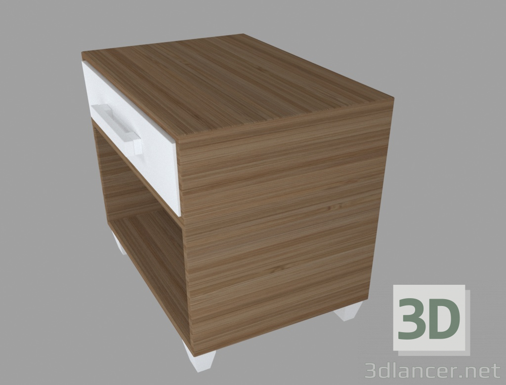 3d model Bedside table. | 23698 | 3dlancer.net