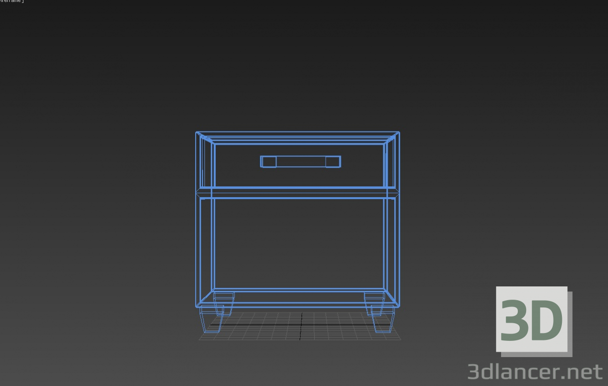 3d model Bedside table. | 23698 | 3dlancer.net