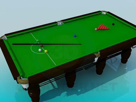 3d model Billiard table | 6071 | 3dlancer.net