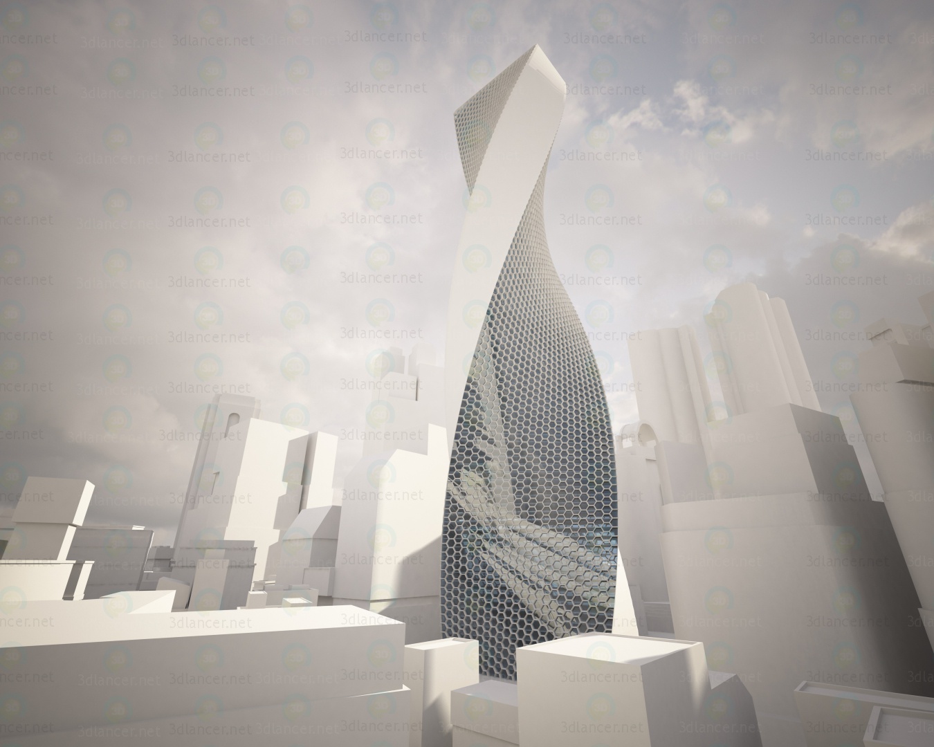 3d model Skyscraper | 12710 | 3dlancer.net