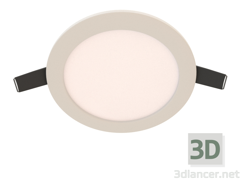 3d model Recessed luminaire (C0180) | 83075 | 3dlancer.net