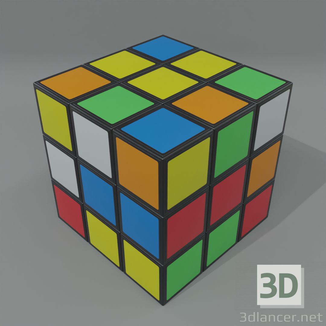 3d model Rubik's Cube | 72753 | 3dlancer.net