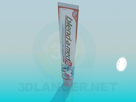 3d model toothpaste | 1758 | 3dlancer.net