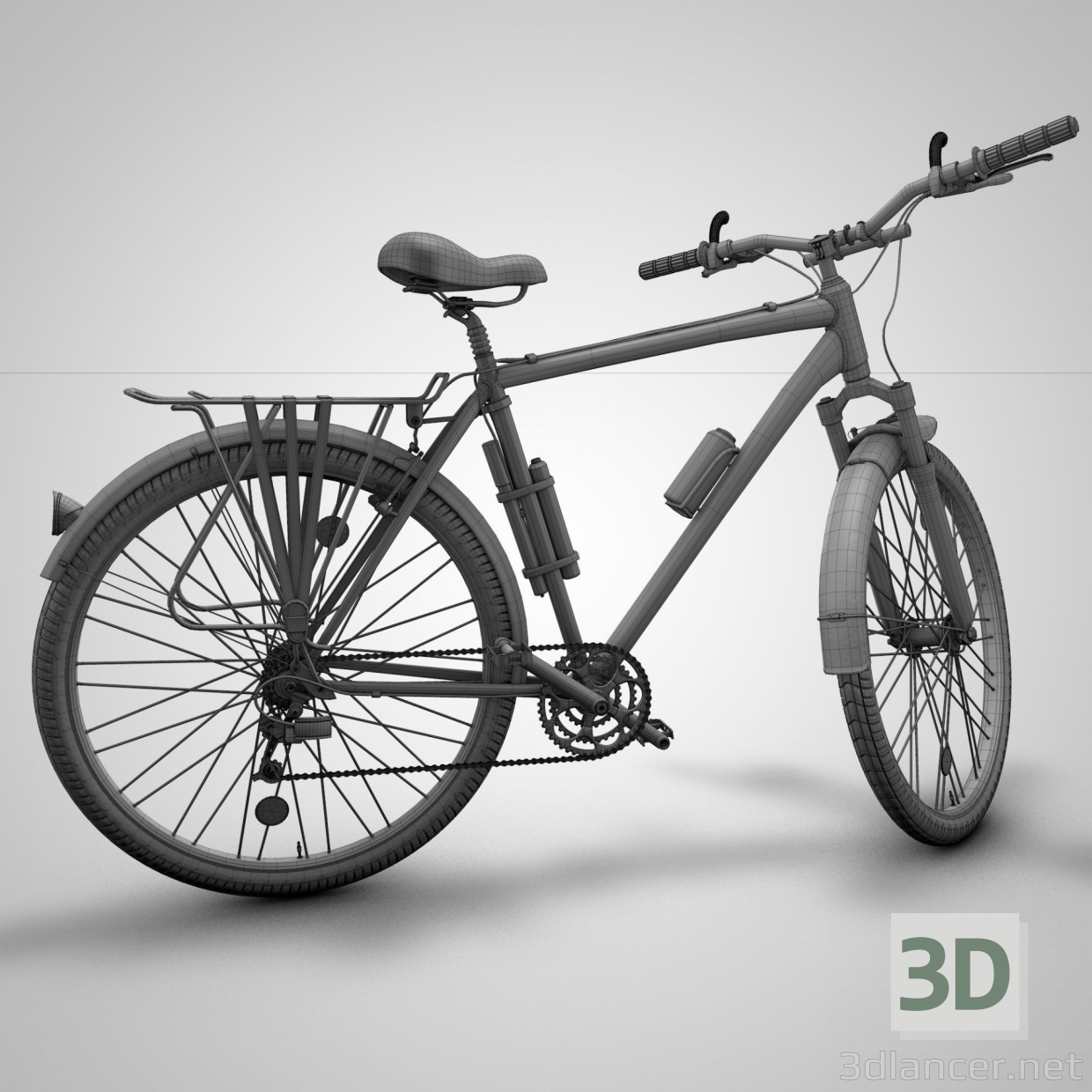 Modelo 3d Bicicleta De Montaña 35761