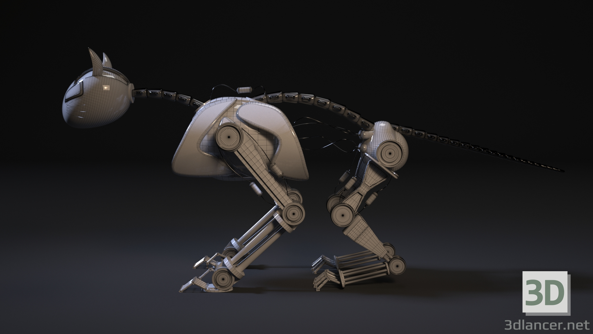 3d model Robot cat | 34775 | 3dlancer.net