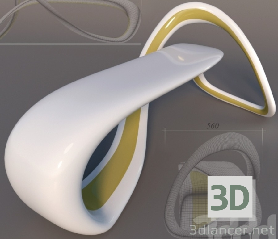 3d model Bench | 16778 | 3dlancer.net