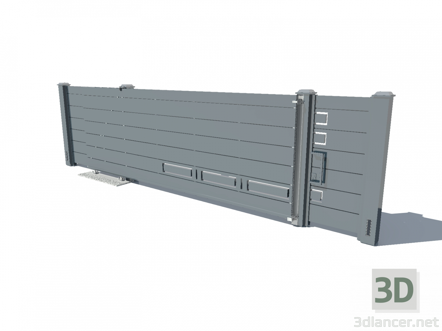 3d model Sliding gates | 40791 | 3dlancer.net