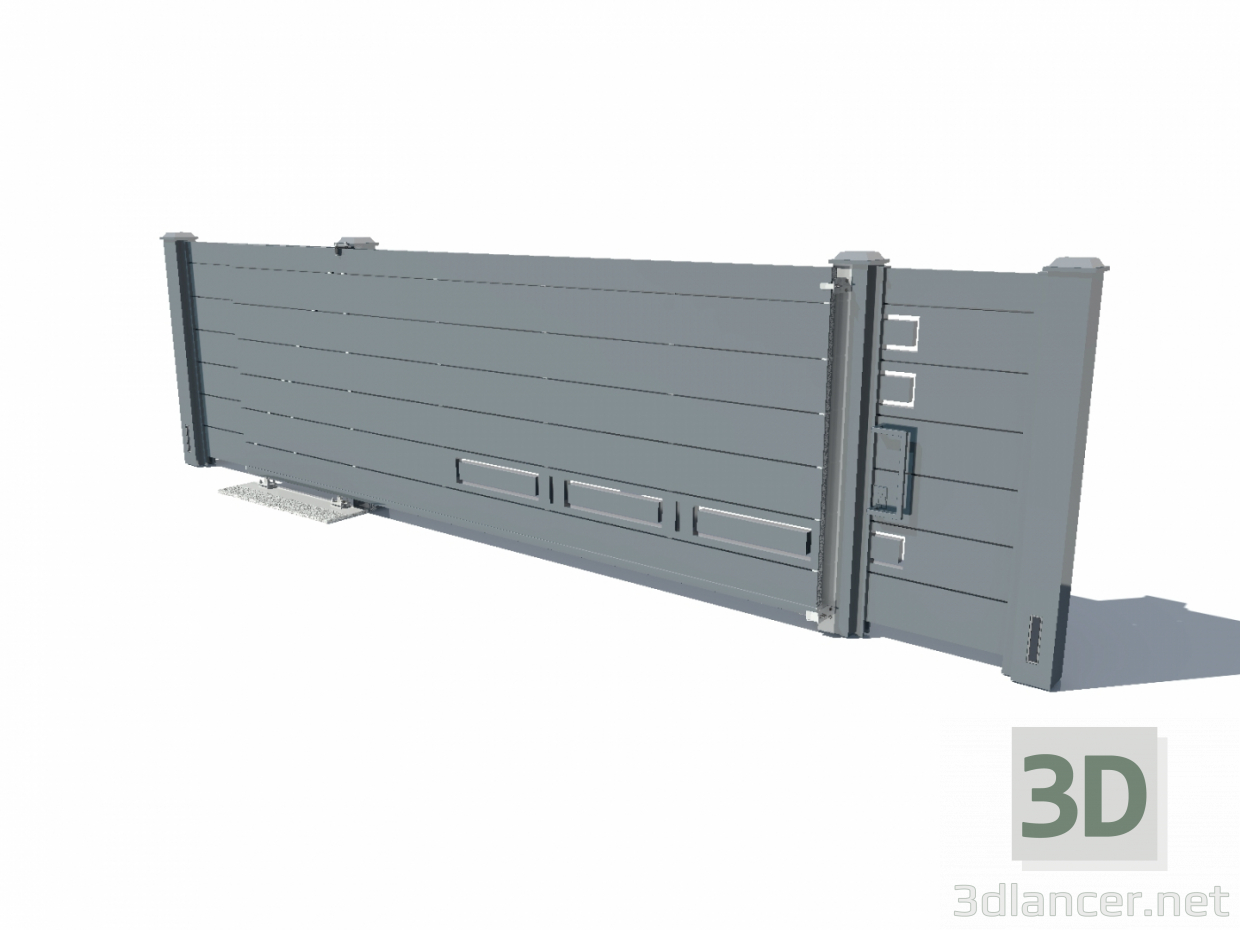 3d model Sliding gates | 40791 | 3dlancer.net