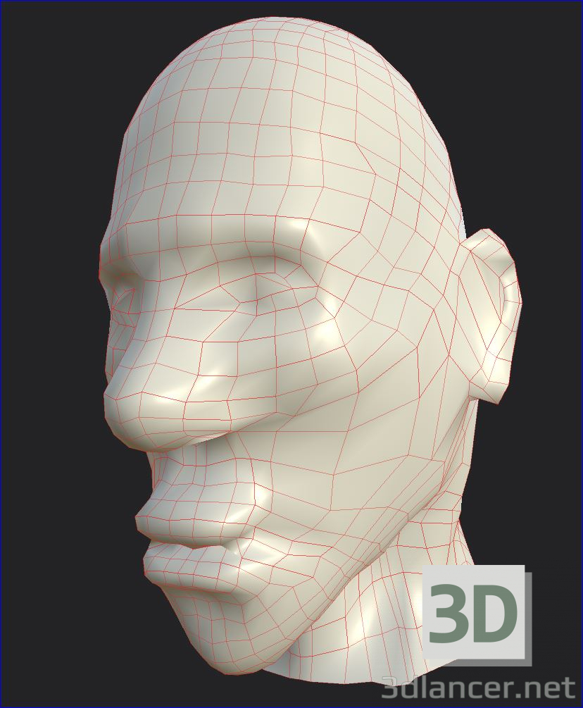 Modelo 3d Cara | 62795 | 3dlancer.net