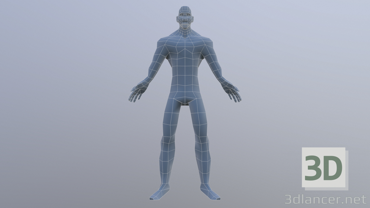 Modelo 3d Humano | 58797 | 3dlancer.net