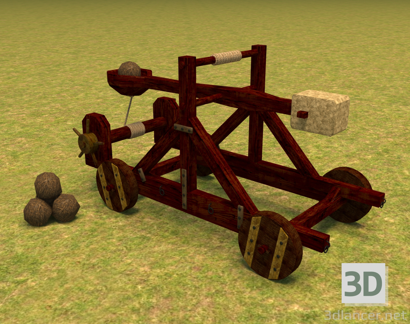 3d model Catapult | 69008 | 3dlancer.net