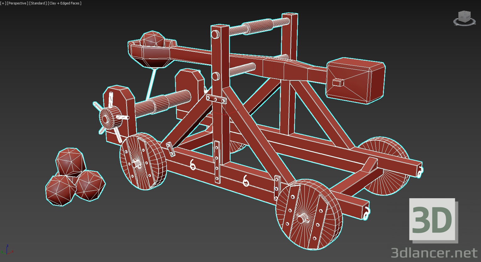 3d model Catapult | 69008 | 3dlancer.net