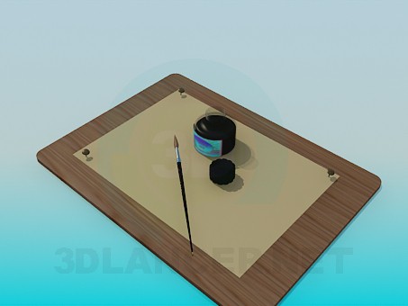 3d model Drawing Kit | 8802 | 3dlancer.net