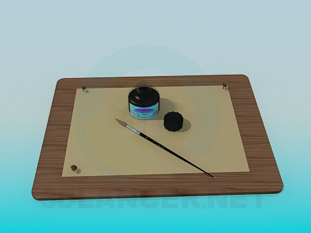 3d model Drawing Kit | 8802 | 3dlancer.net